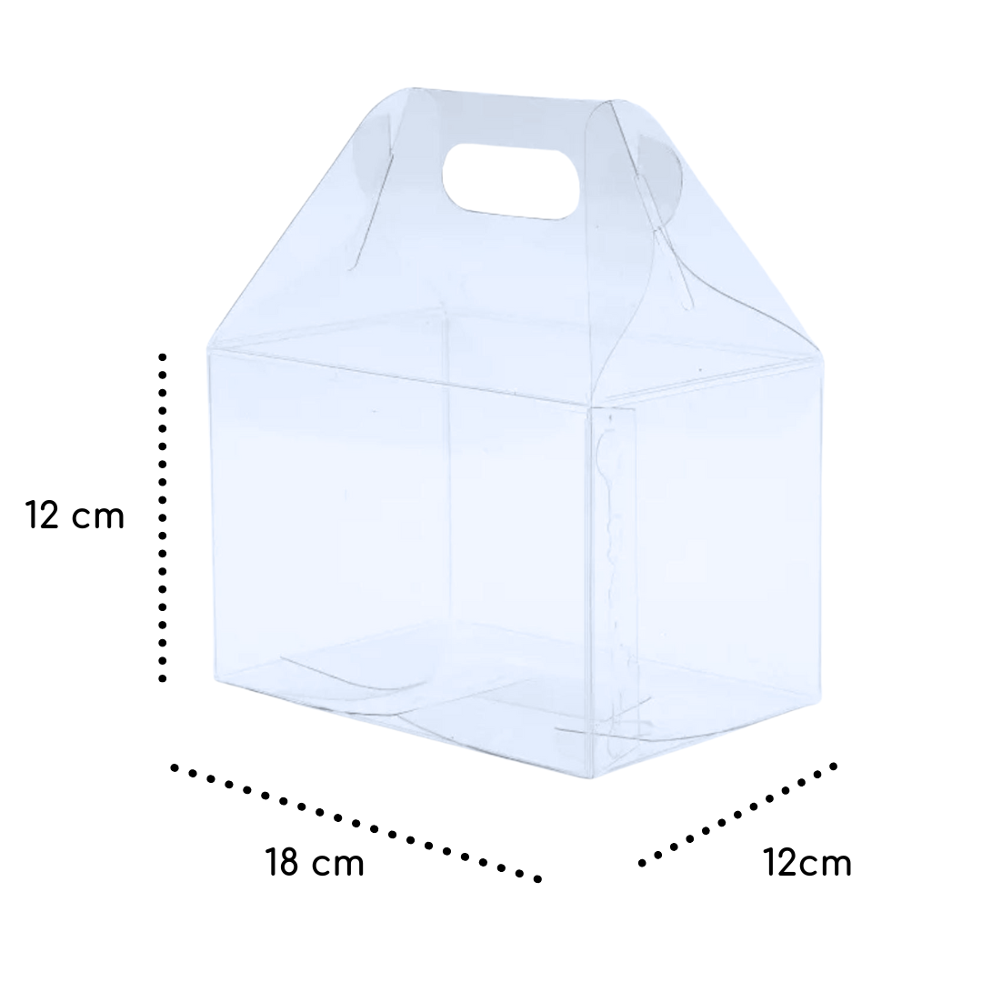 Lonchera de acetato transparente – la fabrica de cajas mx