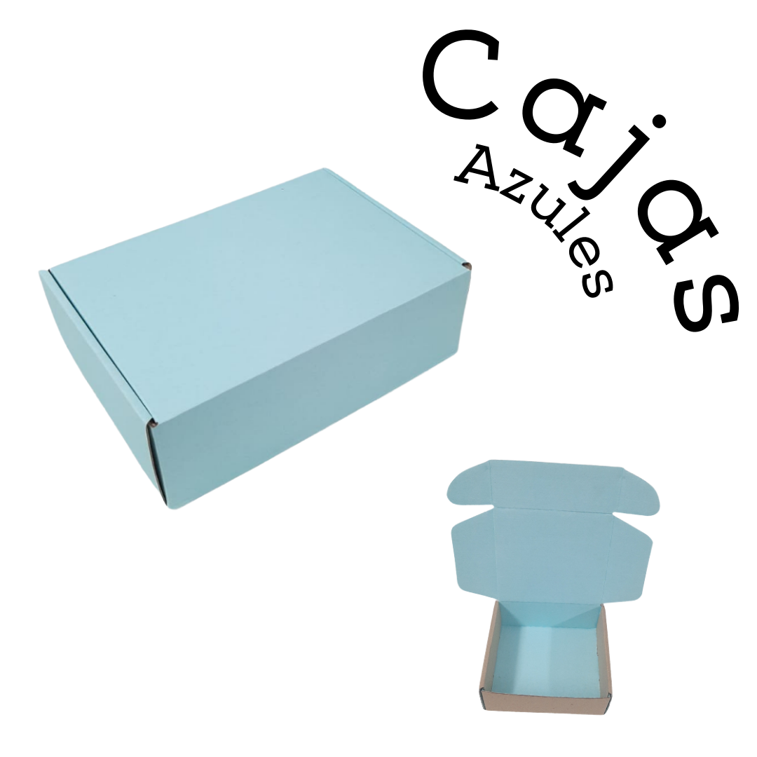 CAJAS AZULES – la fabrica de cajas mx
